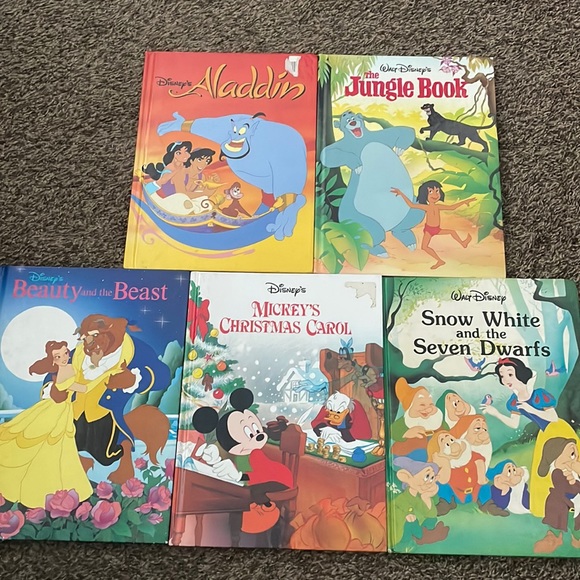 Other | 5 Classic Disney Hardcover Books With Names Inside | Poshmark